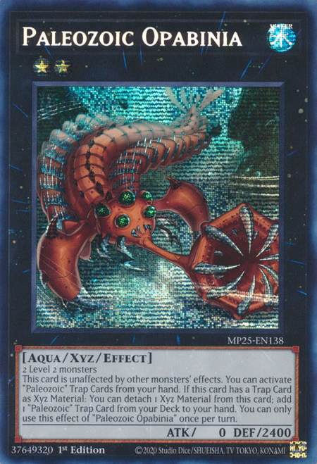 MP25-EN138 - Paleozoic Opabinia – Cards Center