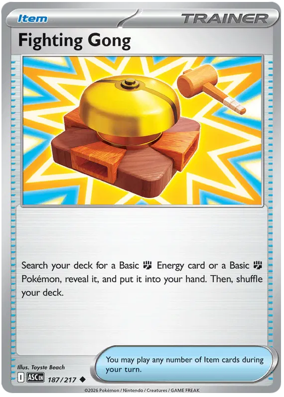 Ascended Heroes - 187/217 - Fighting Gong – Cards Center